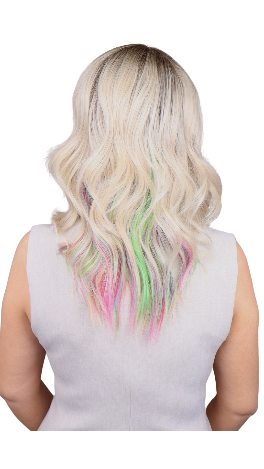 Oakley (Natural Blonde Rainbow) Large