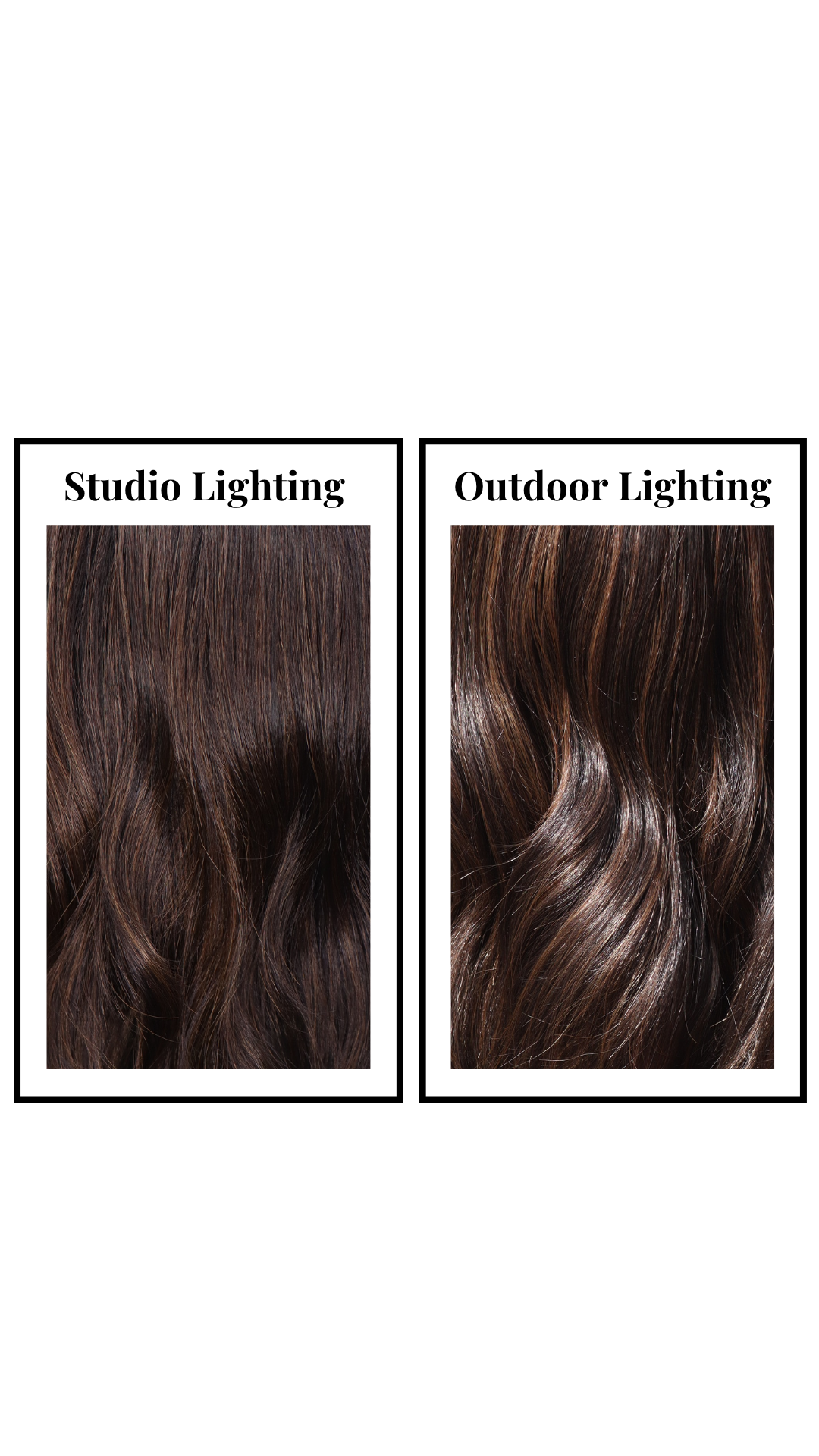 *Pauleen Headband (Dark Brunette with Highlights)